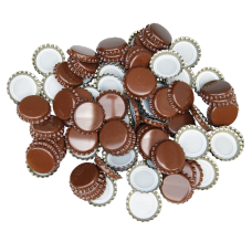 Crown Caps for Beer and Champagne Bottles and Fitting Tools